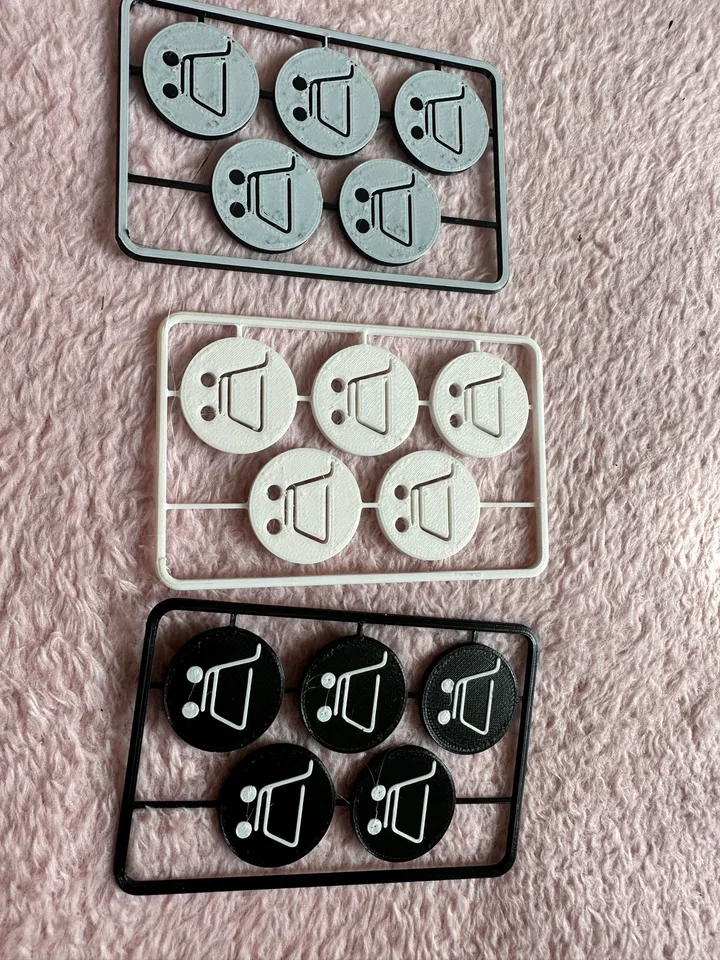 Kit card - shopping cart coin (credit card size) for your wallet by M3D | Download free STL ...