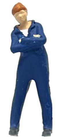 Female locomotive driver (F005-Helena 2) - Resin supported by macnavi ...