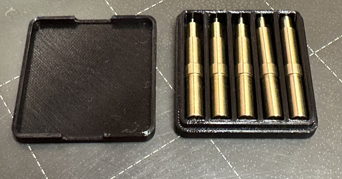 Heat Set Insert Tips Box by Siff3D | Download free STL model ...