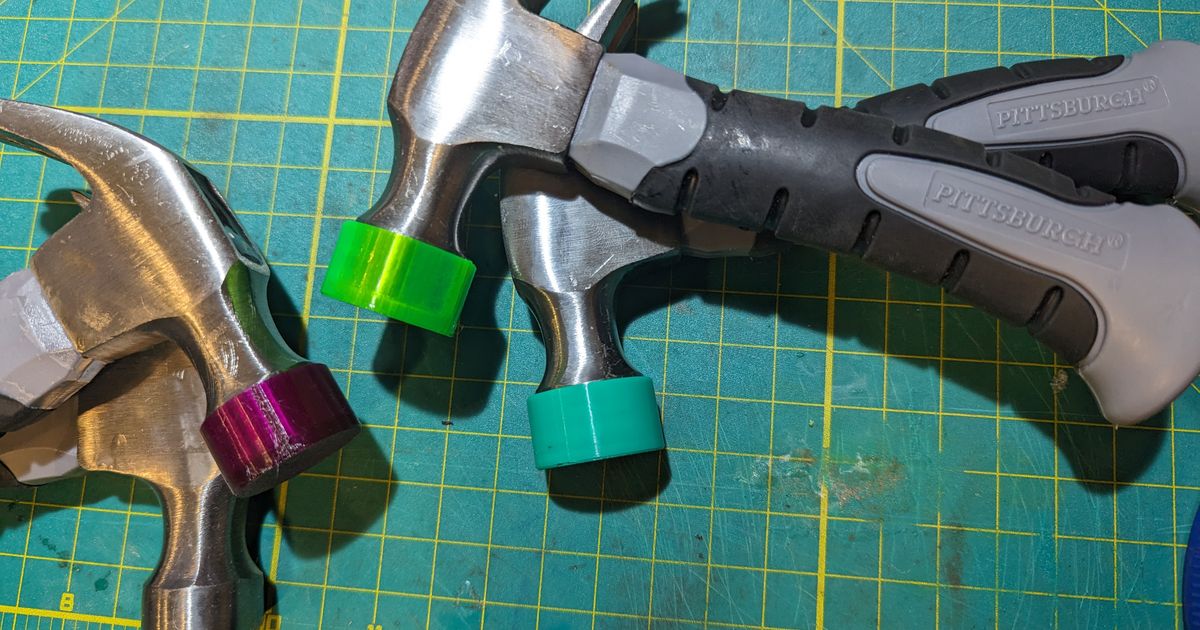 Hammer Cap by Overall Makerworks | Download free STL model | Printables.com