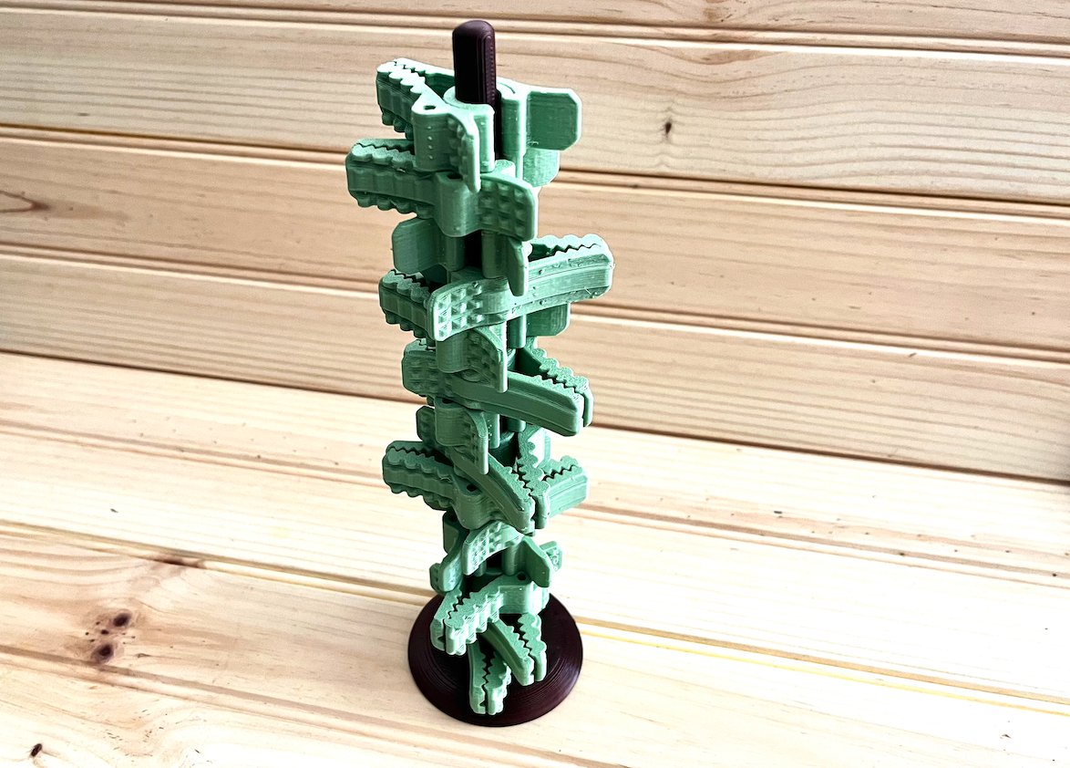 Stack Organizer for Crocodile Clips by kevin | Download free STL model ...