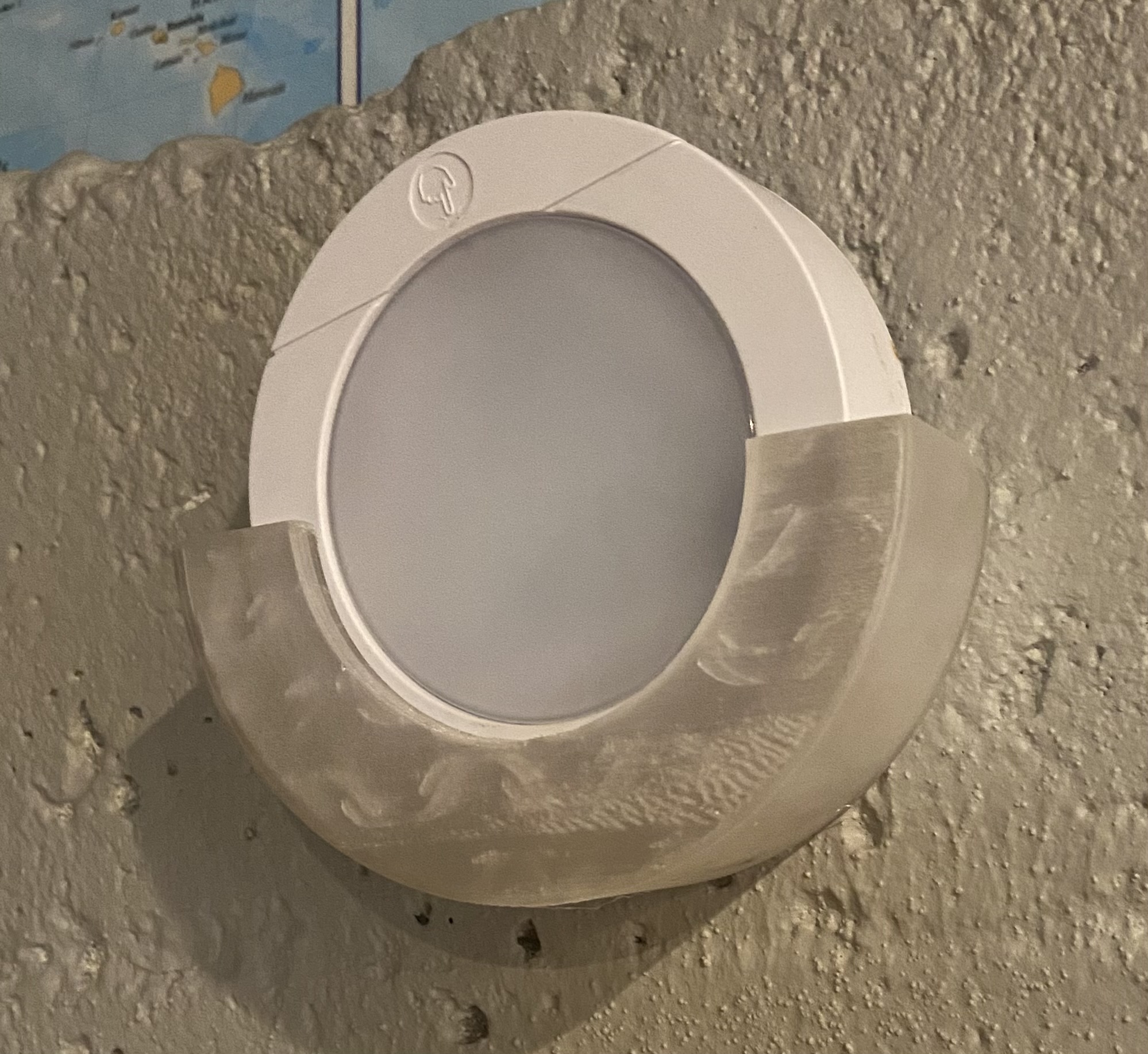 Circular Light Wall Mount by theo | Download free STL model ...