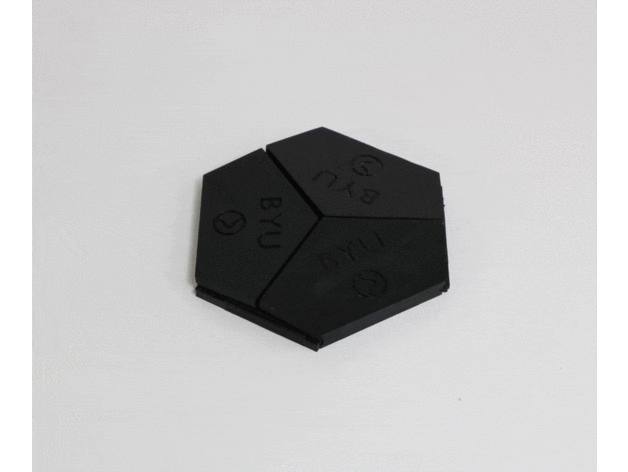 Folding Hexagon Origami Mechanism par BYU CMR | Téléchargez ...