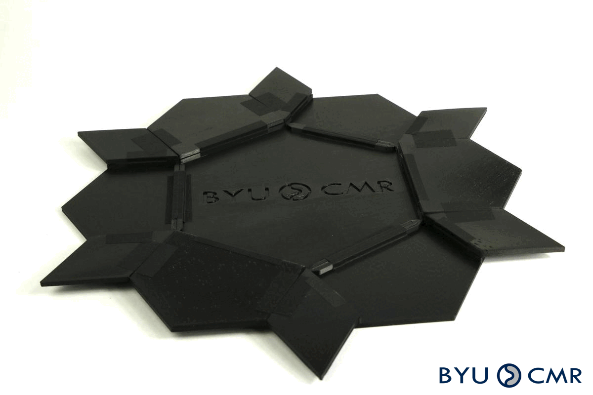 Folding Hexagon Origami Mechanism par BYU CMR | Téléchargez ...