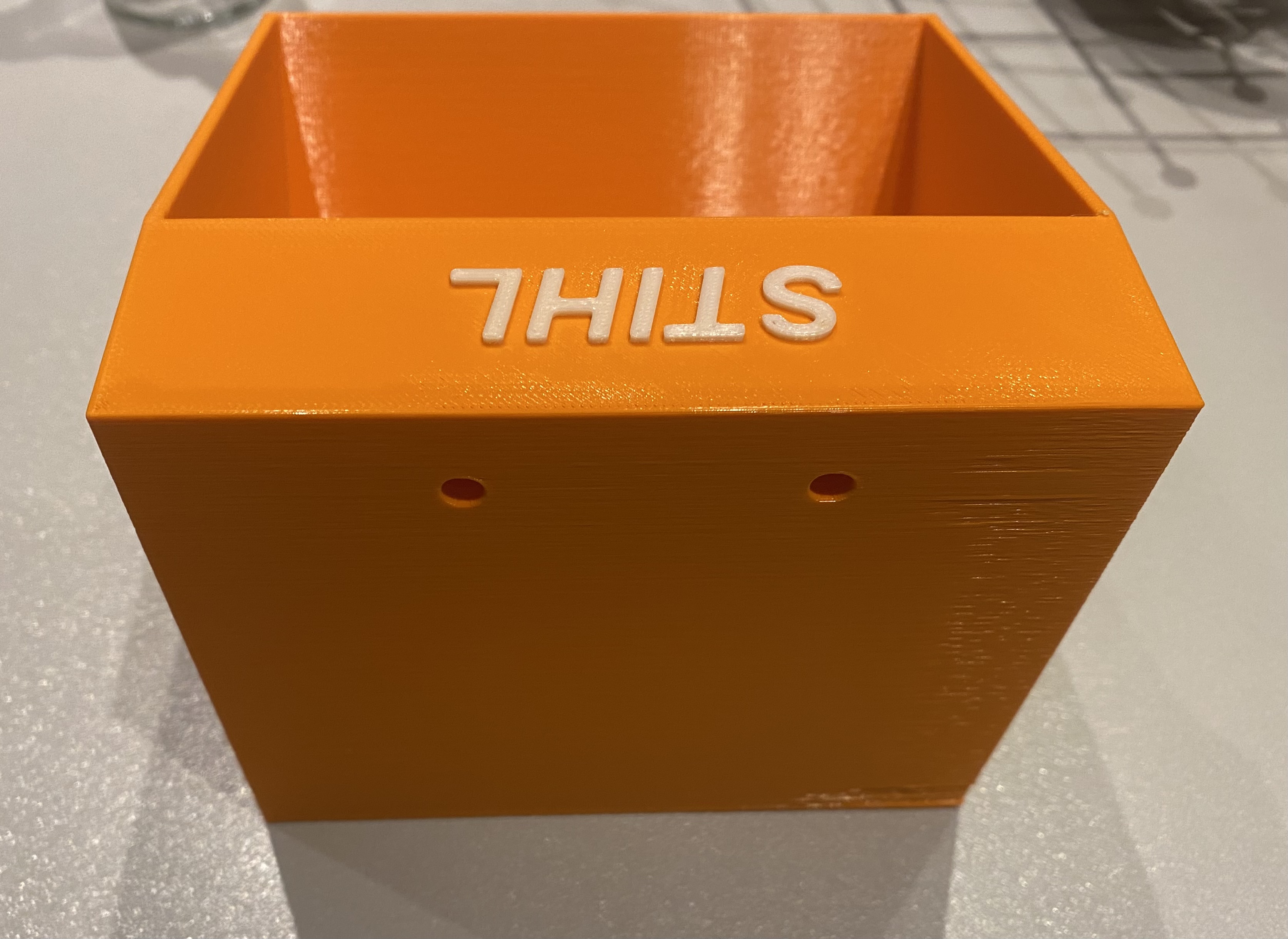 STIHL battery holder AK by Nico | Download free STL model | Printables.com