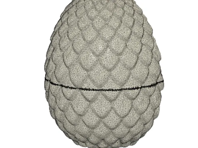 Dragon Egg - Threaded Remix by MiscPrinter | Download free STL model | Printables.com
