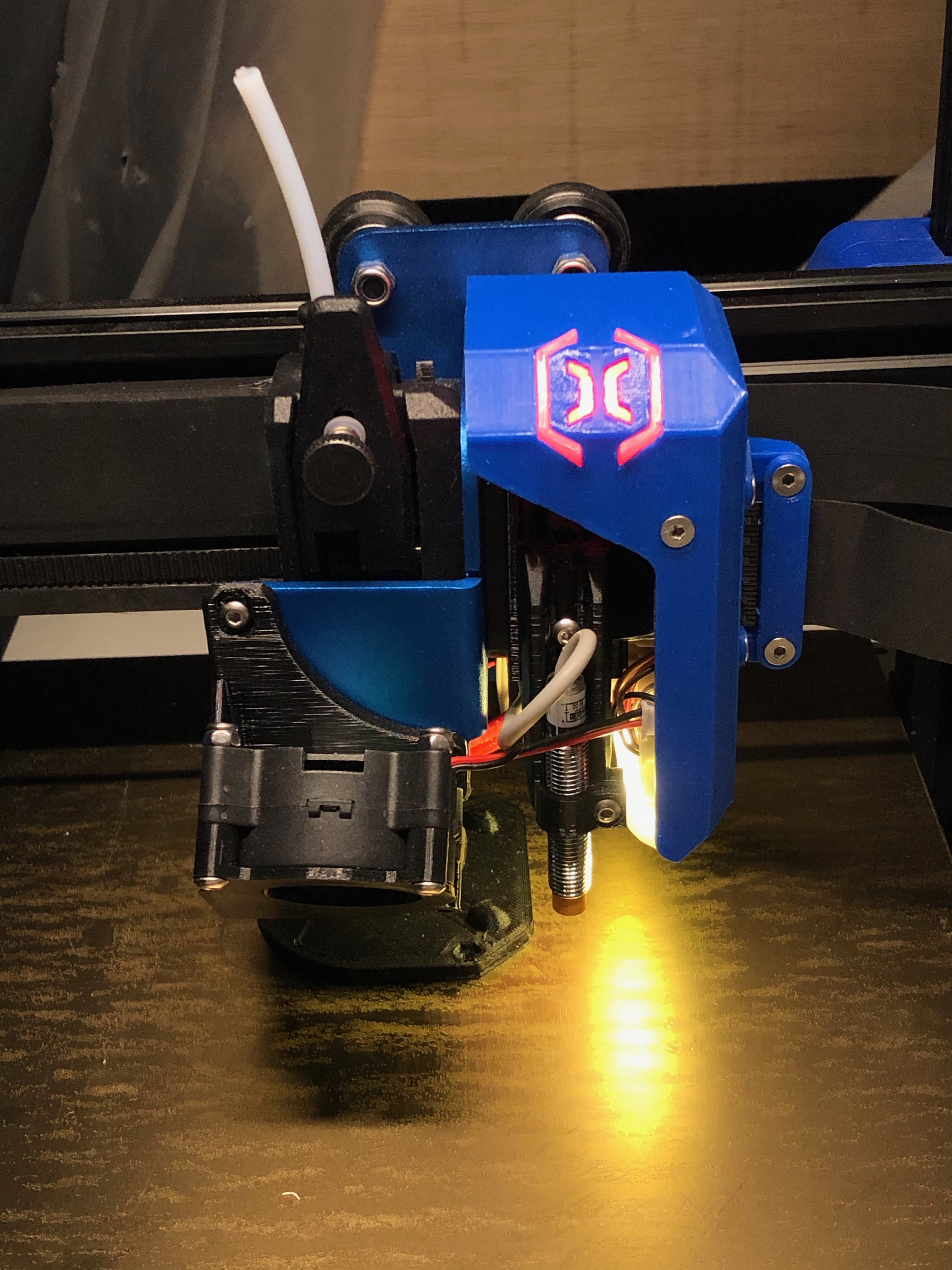 Hinged Hotend PCB mount for Artillery Sidewinder X1/Genius by ...