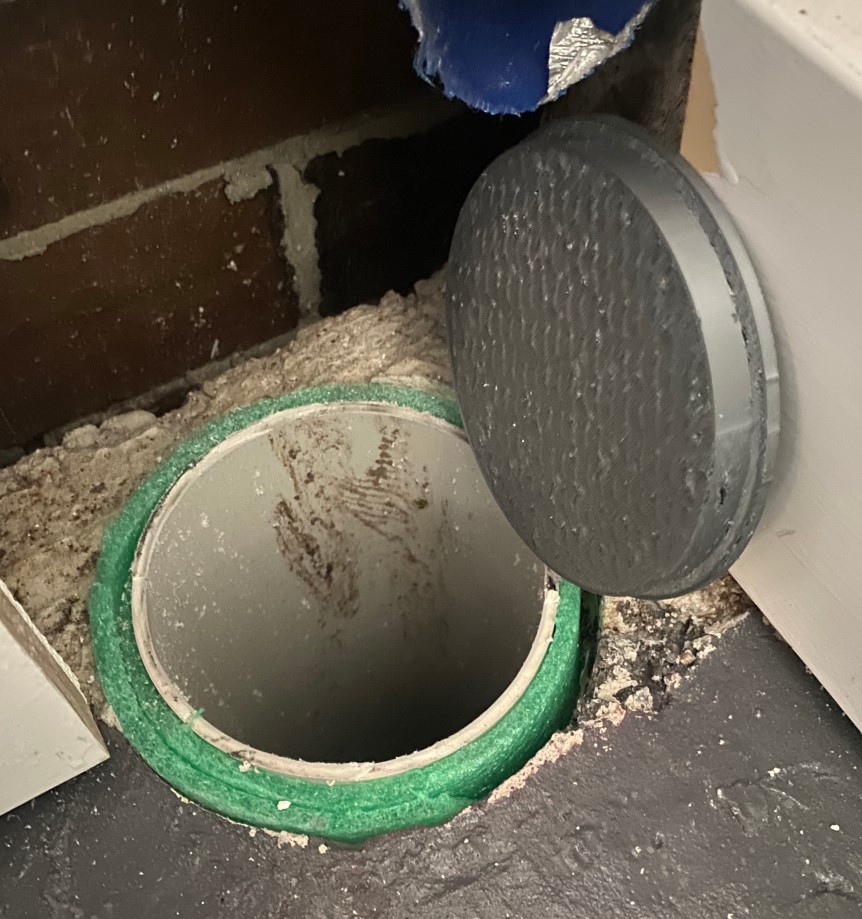 110mm PVC pipe internal plug/flush cap by evd | Download free STL model ...