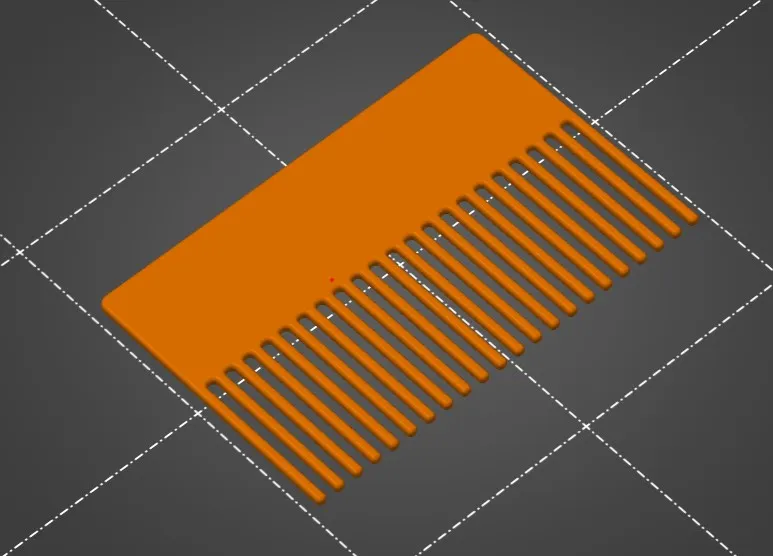 EDC Comb (Credit card size) by 3D Ideation | Download free STL model ...