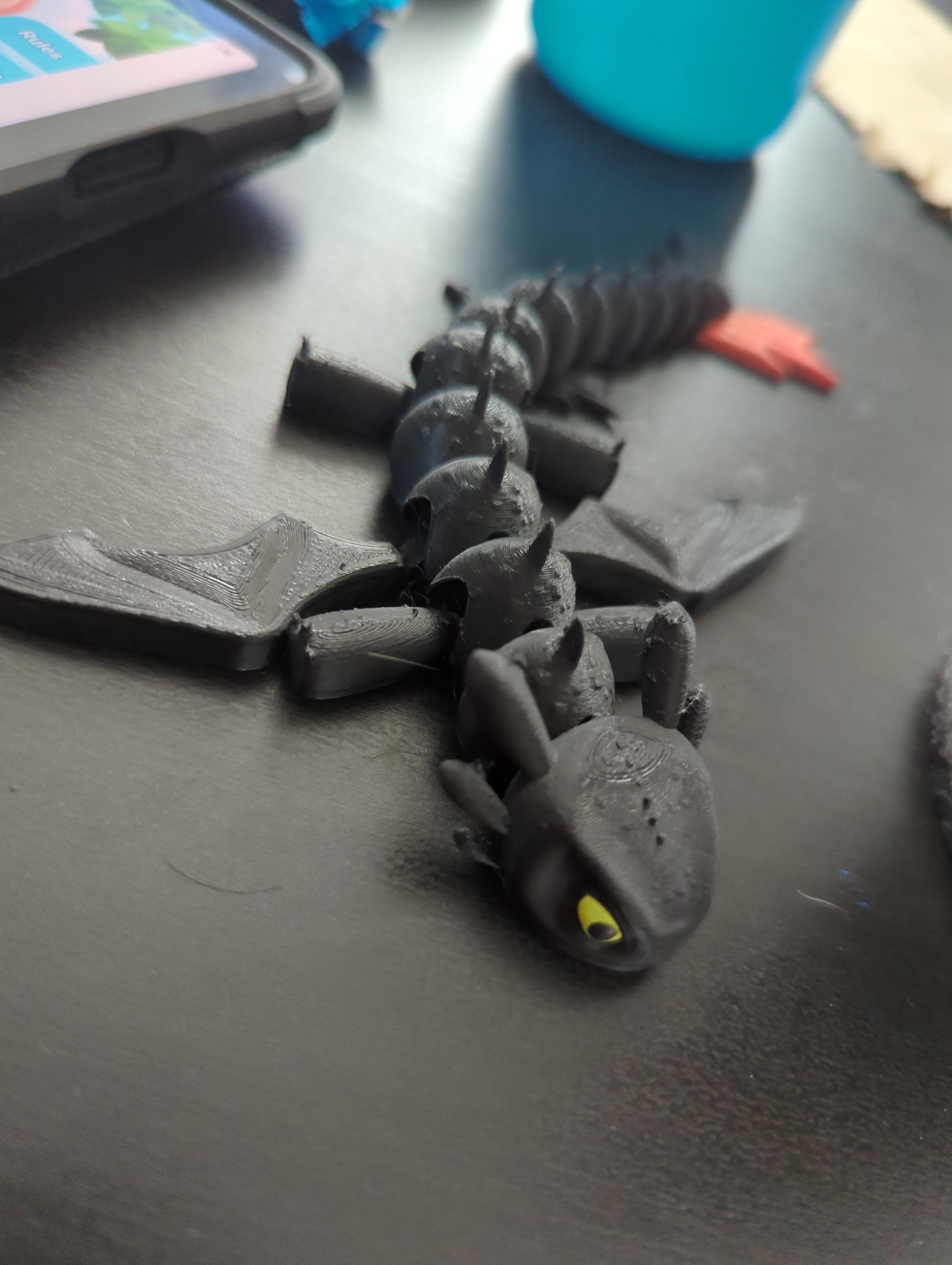 Articulating Toothless Toy by Isak Jetbean | Download free STL model ...