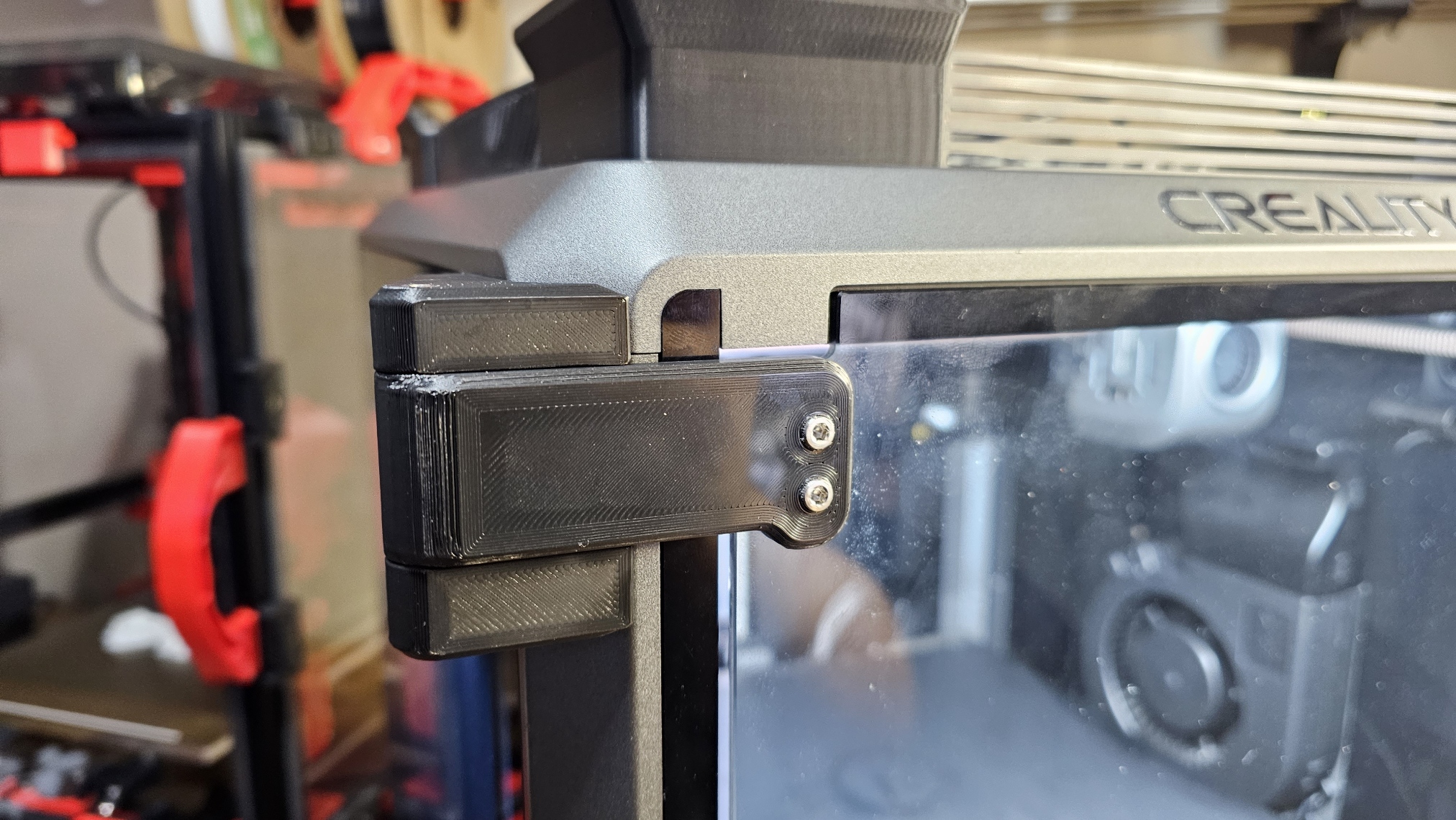 Creality K1 270° Door Hinges w Door Latch by DerrickDarrell | Download ...