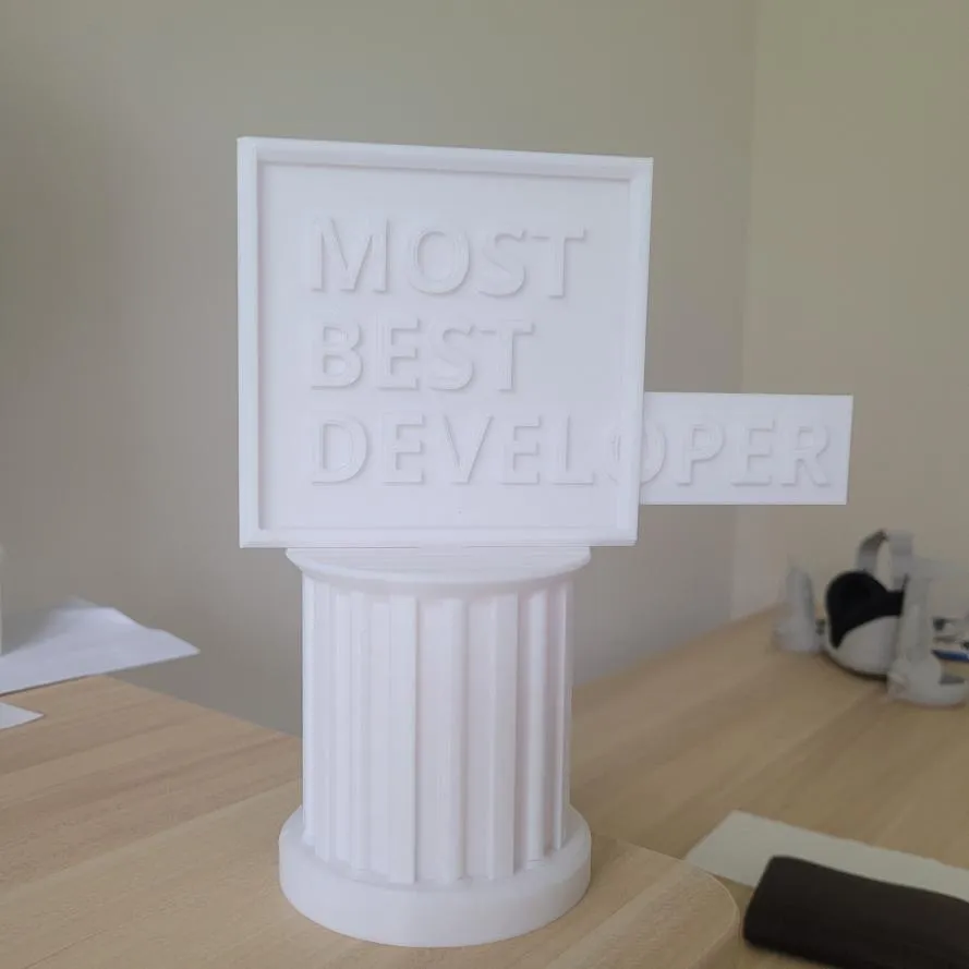 Most Best Developer by Tyler Maran | Download free STL model ...