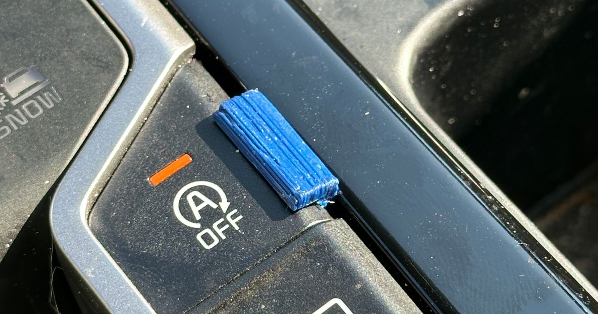 Kia Auto Stop Wedge by SpectreGadget | Download free STL model ...