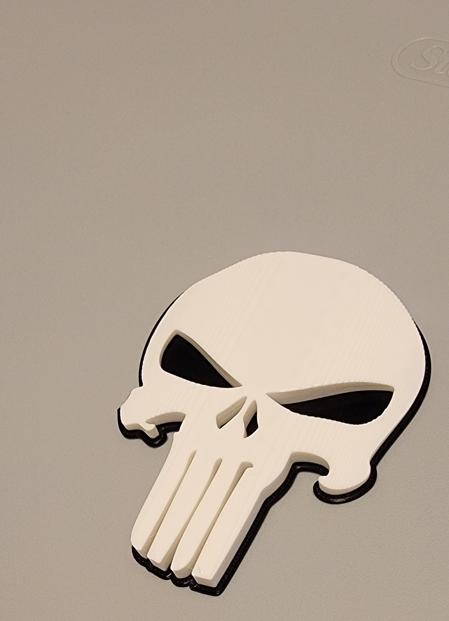 3D Punisher Logo Emblem by McTech3D | Download free STL model ... 3D Punisher Logo Emblem by McTech3D | Download free STL model ...