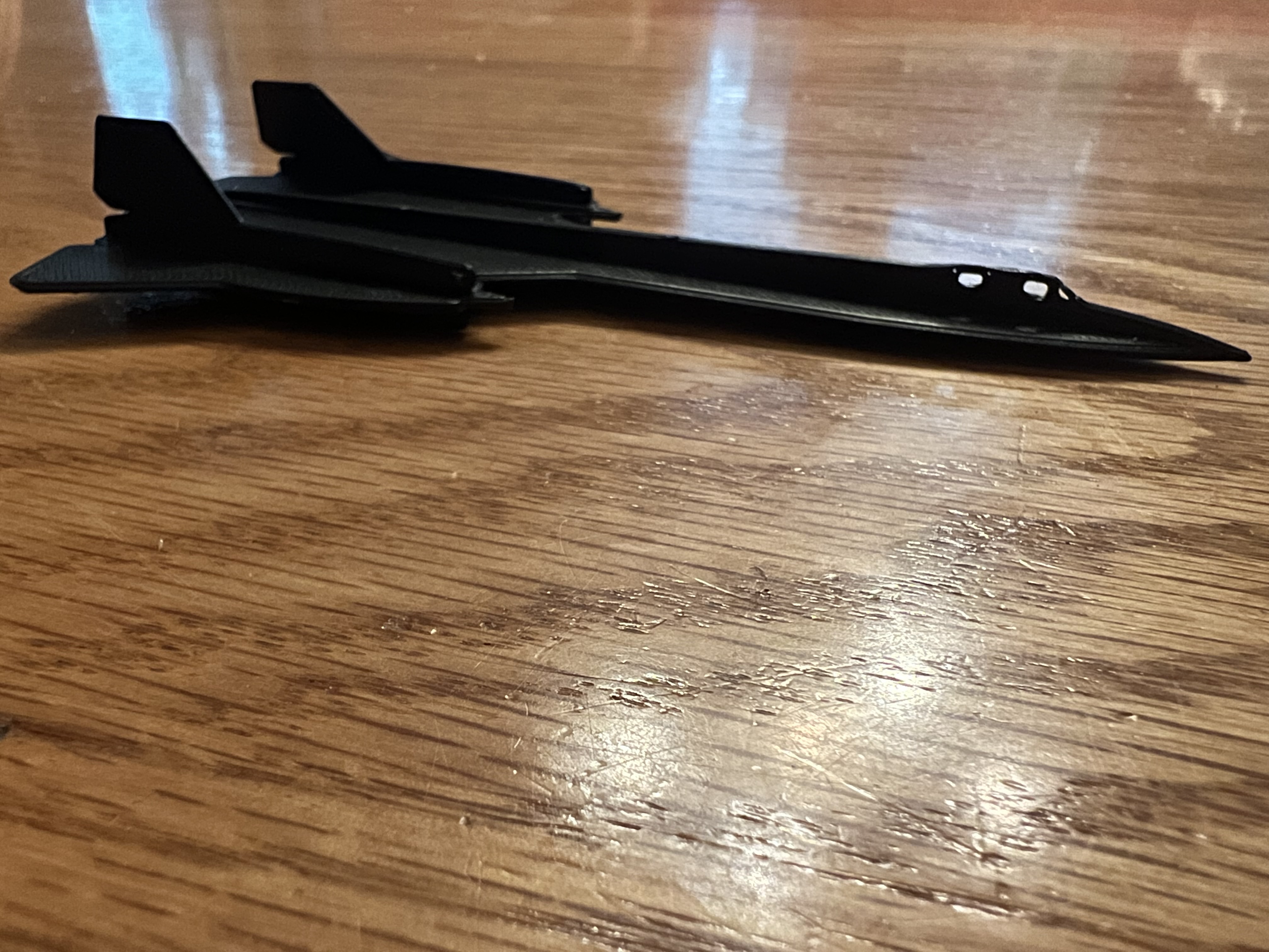SR-71 "Blackbird" Kit Card and Stand by Scruffy's Workshop | Download ...