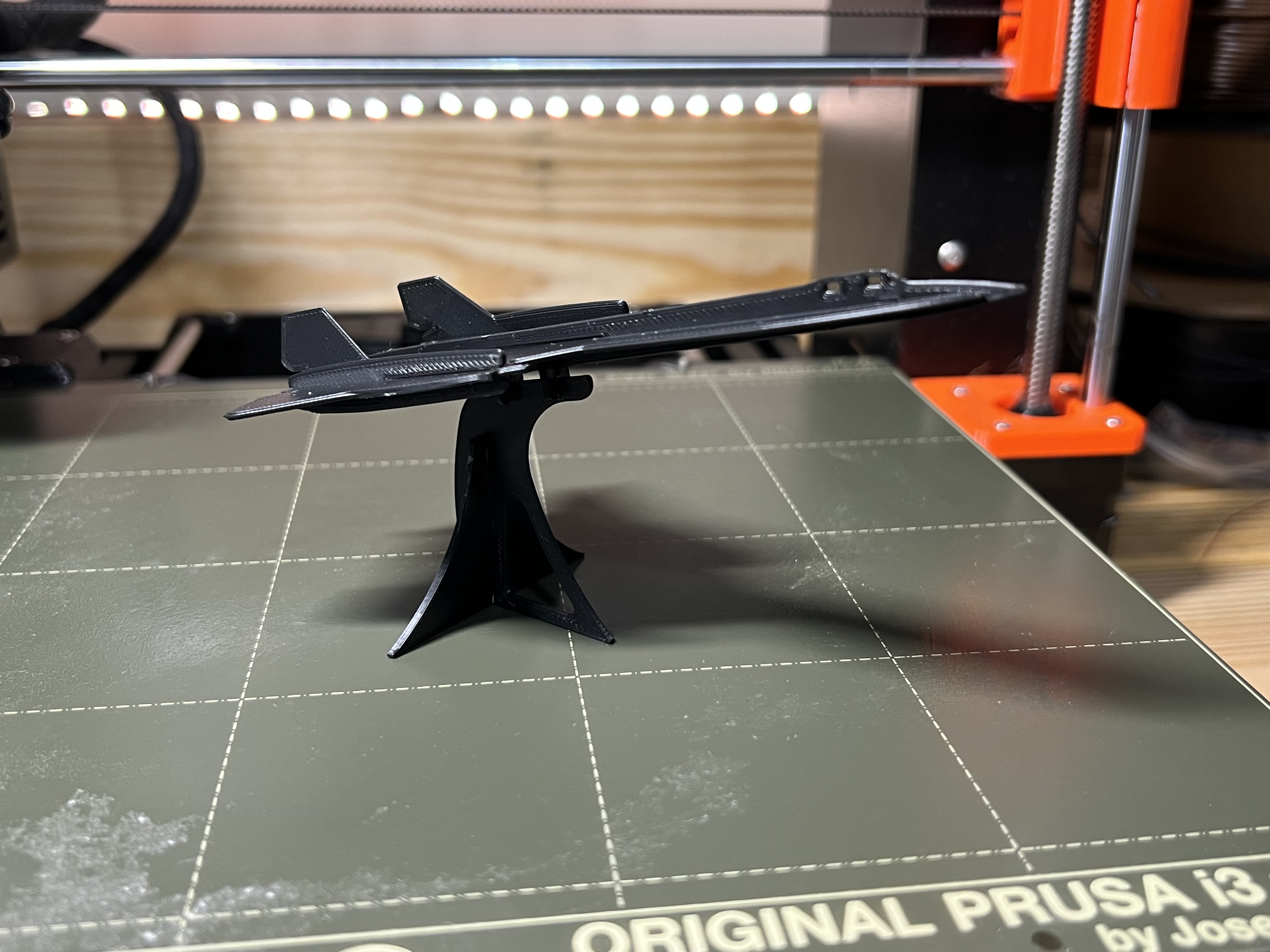 SR-71 "Blackbird" Kit Card and Stand by Scruffy's Workshop | Download ...