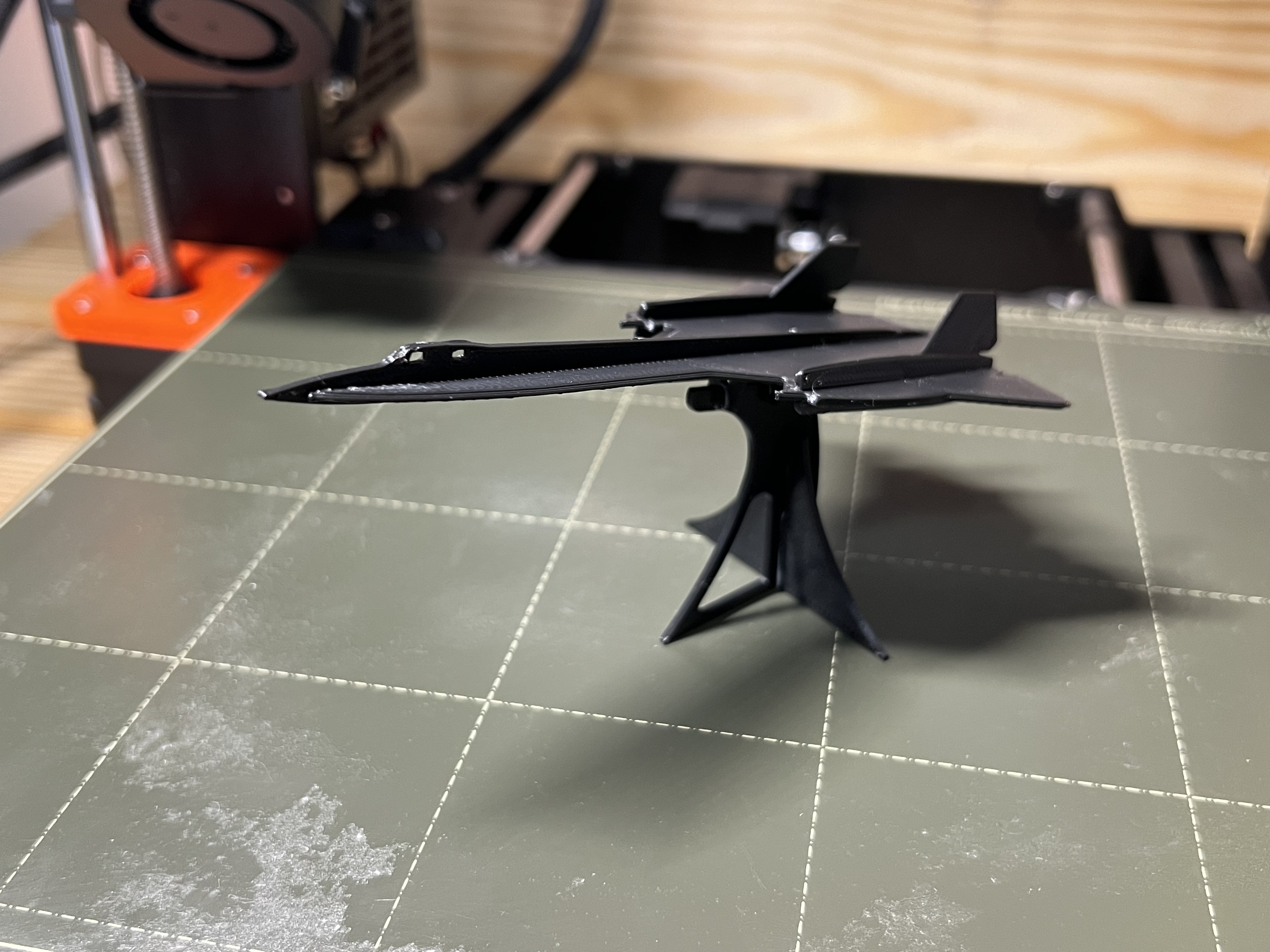 SR-71 "Blackbird" Kit Card and Stand by Scruffy's Workshop | Download ...