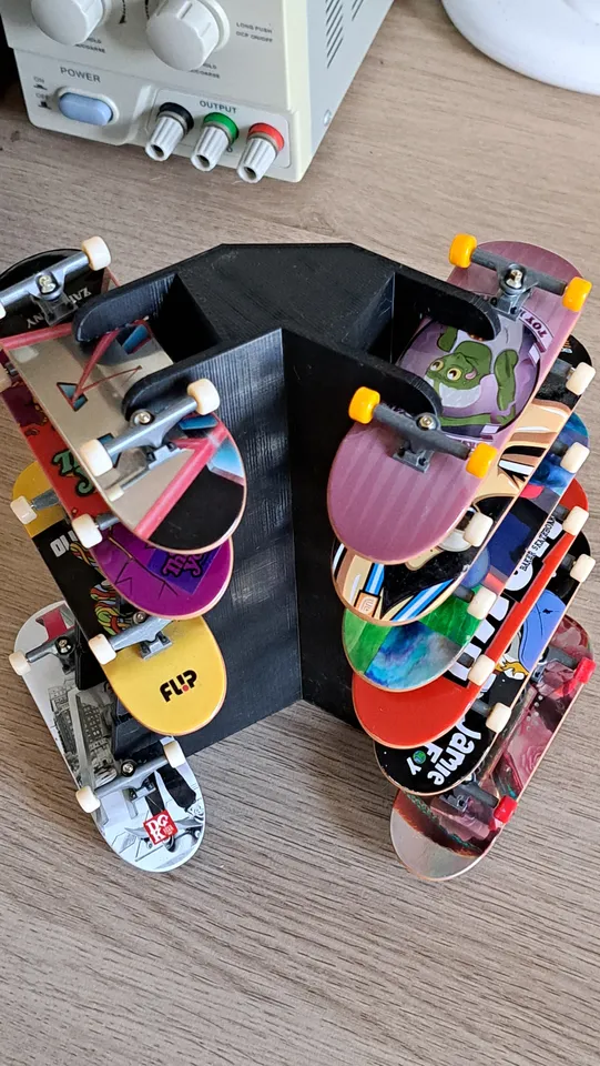 Tech Deck Board Rack by Makers Workshop | Download free STL model ...