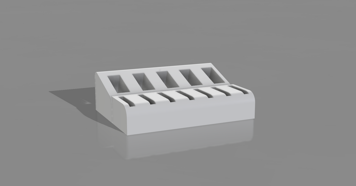 USB Stick and MicroSD Holder by Gerber | Download free STL model ...