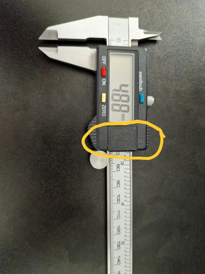 Digital Caliper Battery Cover Cap by SmArThing-3D | Download free STL ...