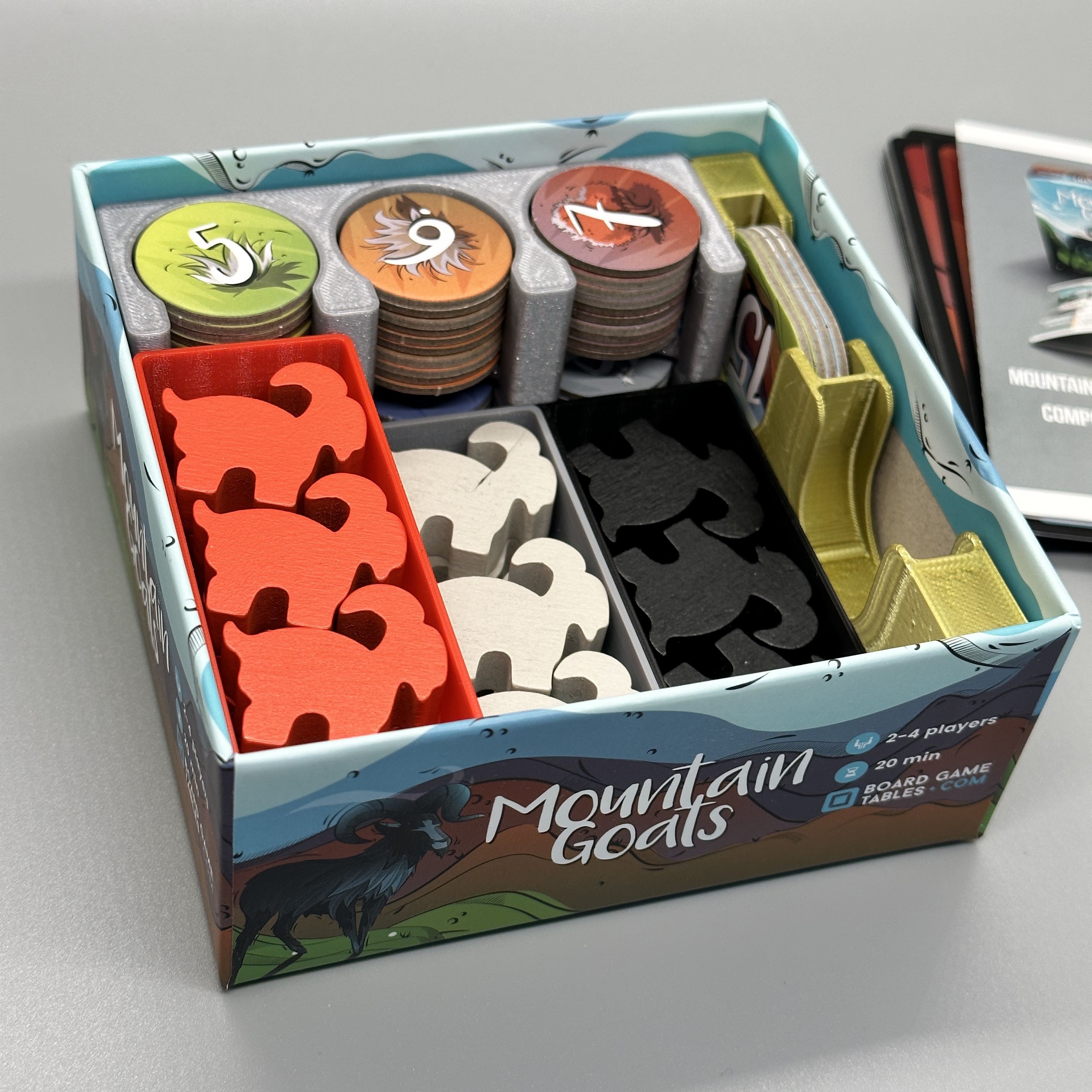 Insert/Organizer for Mountain Goats by fuchsr | Download free STL model ...