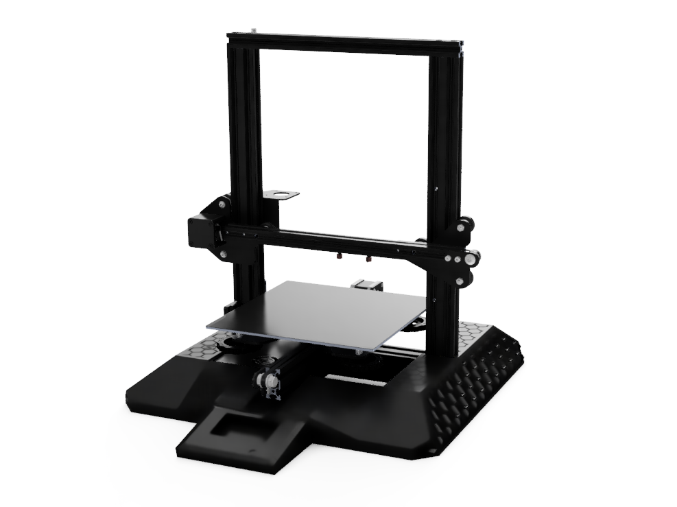 Ender 3 Pro Body - Beta Version by VaReTaS | Download free STL model ...