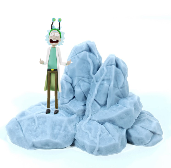 Rick-Sanchez-Peace by Elboy08 | Download free STL model | Printables.com
