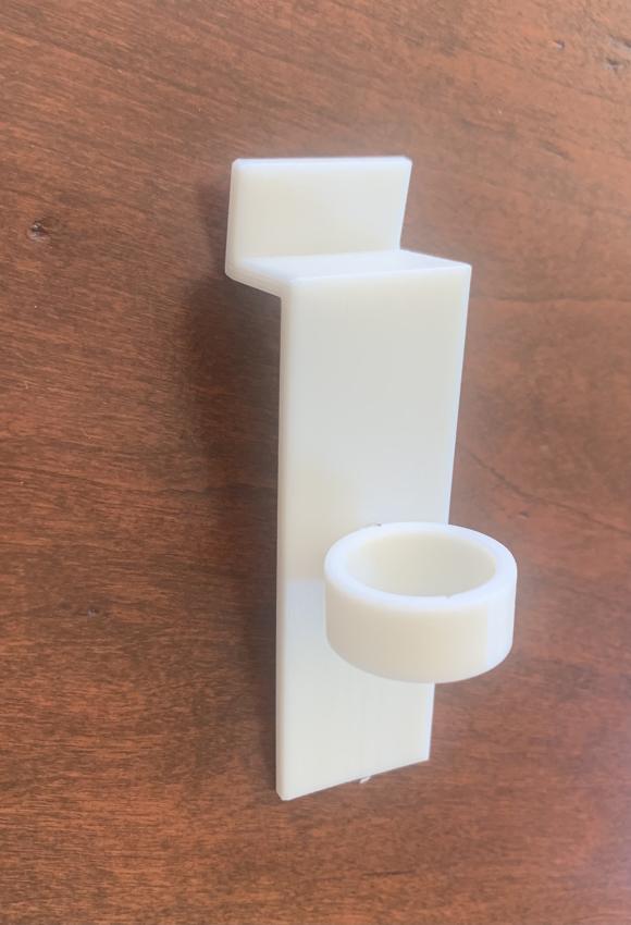 Slatwall holder for round tool by MeltinPlastic | Download free STL ...