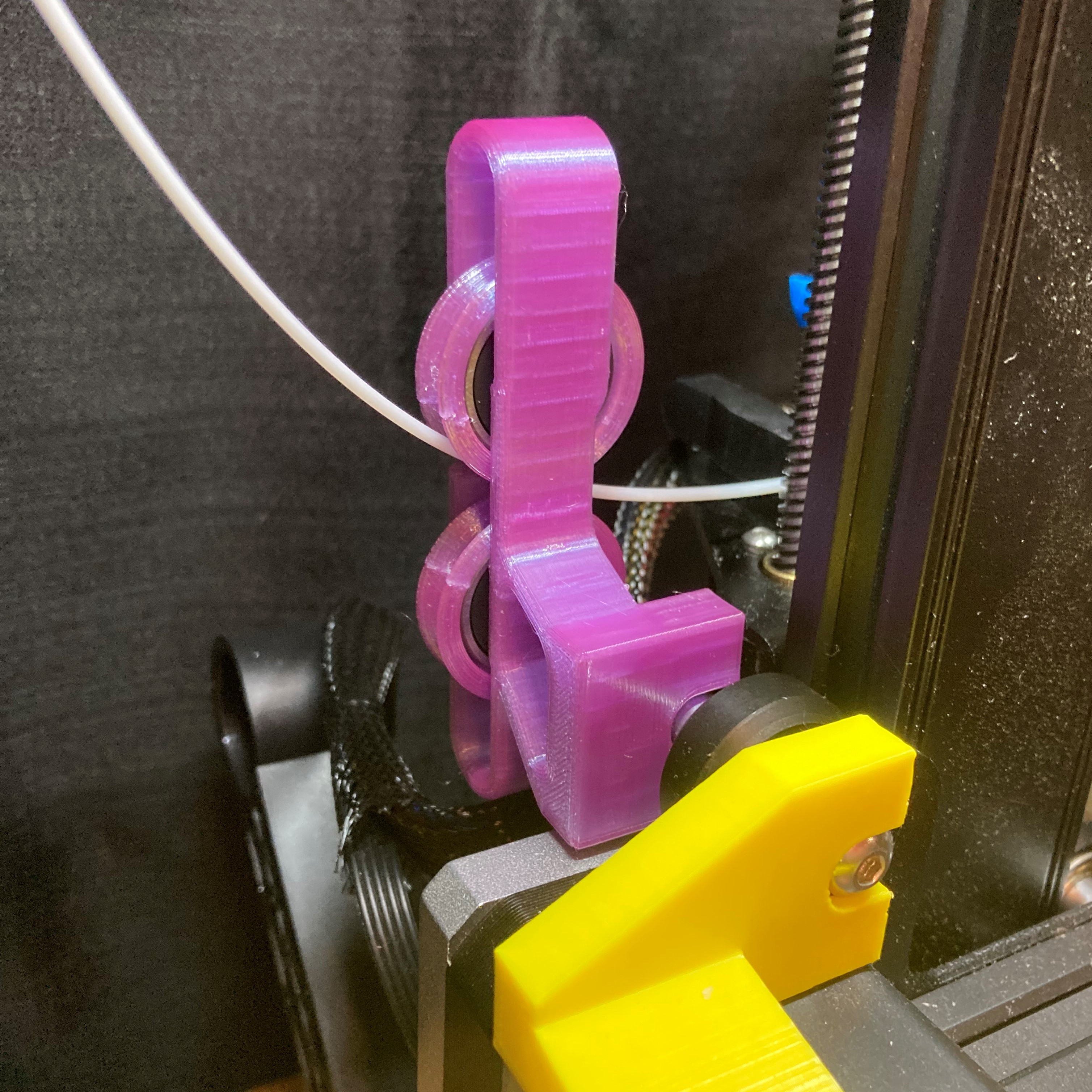 Ender 2 Pro Filament Guide - Dual Roller by TJL | Download free STL ...