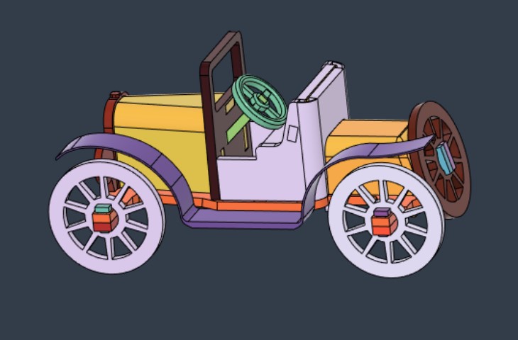 Kit Card Ford-T by Honzal | Download free STL model | Printables.com
