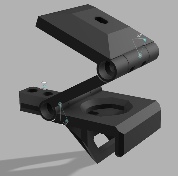 Webcam Monitor Mount by mathiaspl20 | Download free STL model ...