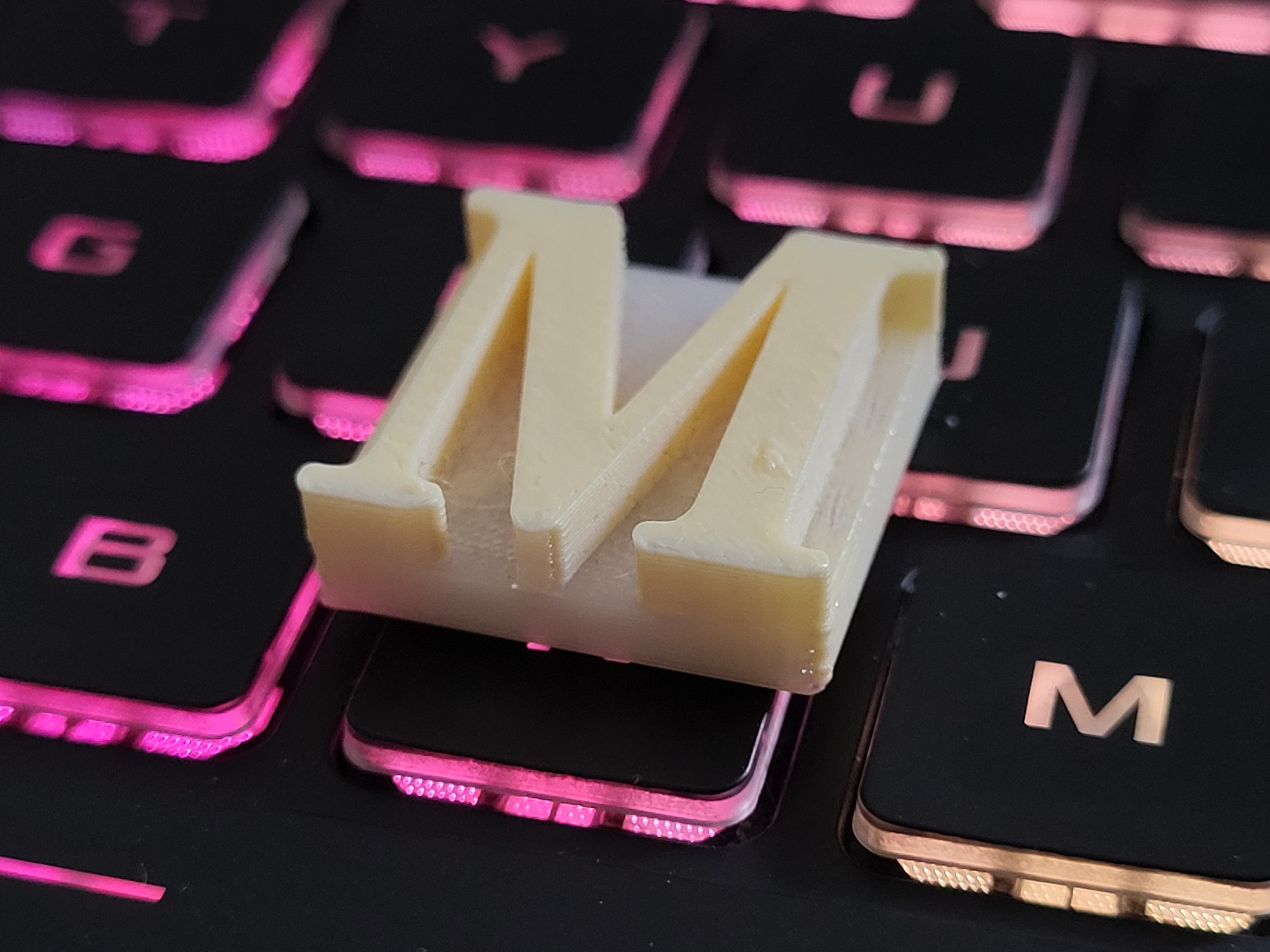 Big M letter. by amerika sdf | Download free STL model | Printables.com