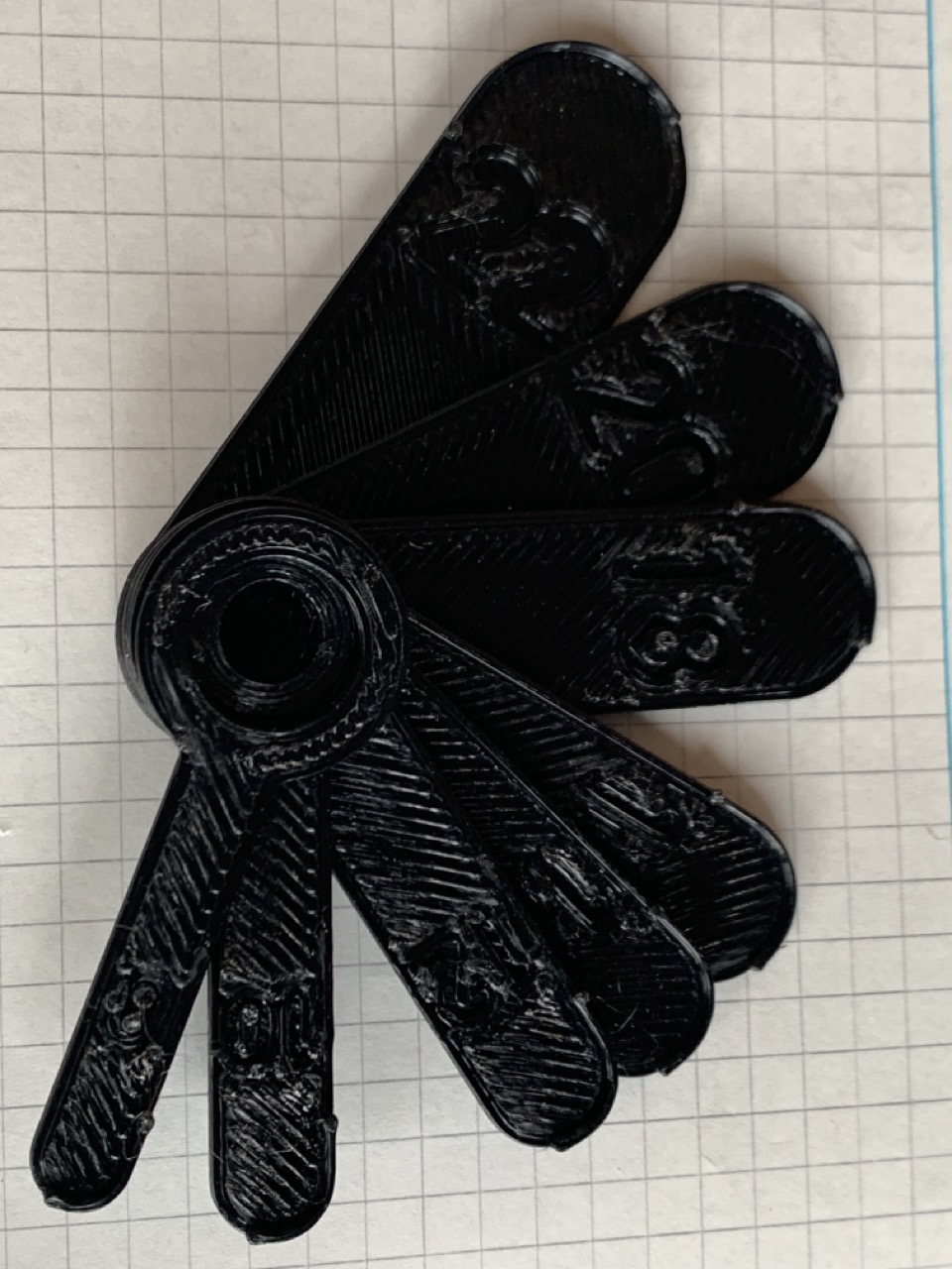 Radienlehre / Gauge for Radii from 8 to 22 mm by Stefan R | Download ...