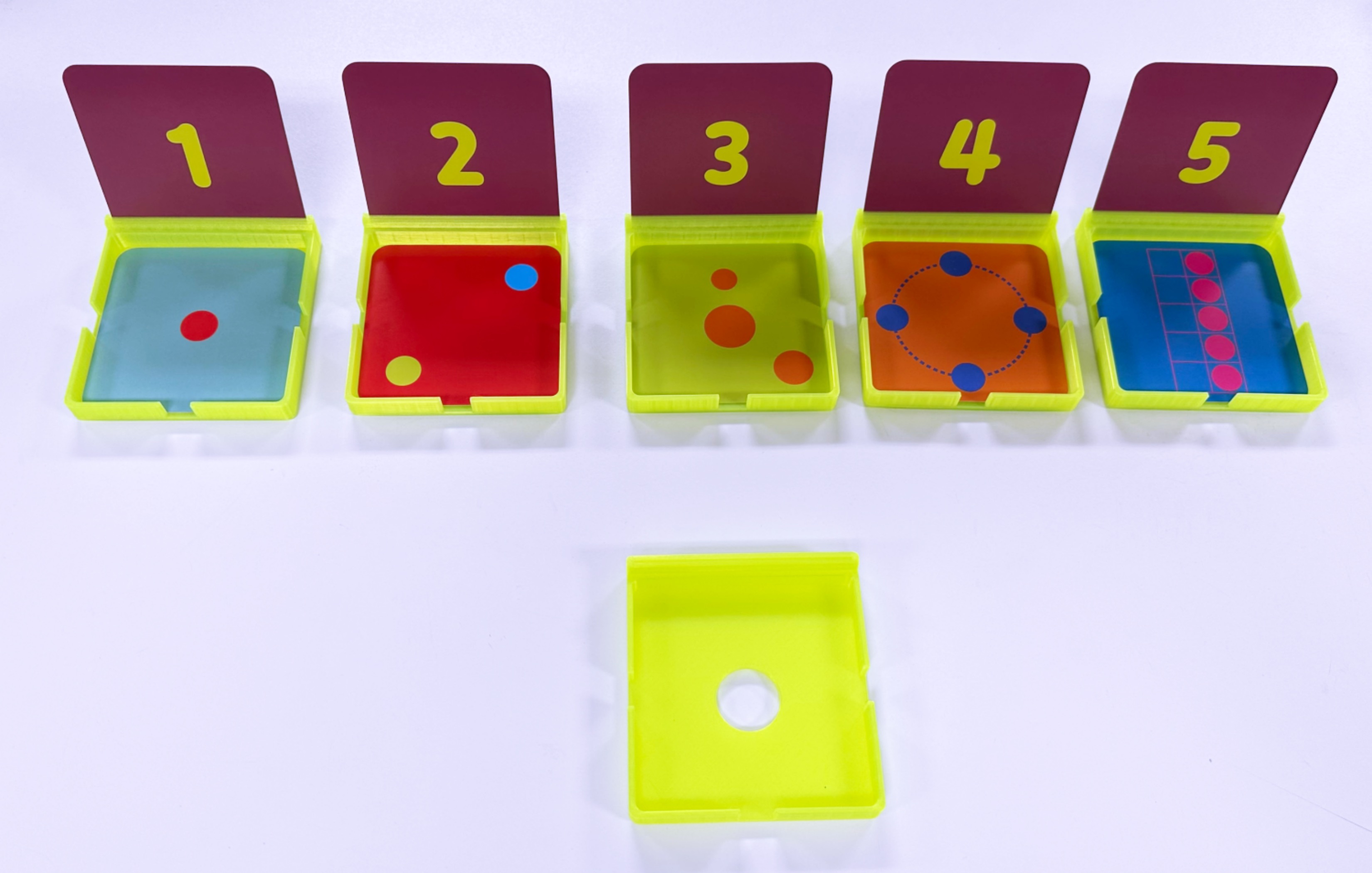 Tiny Polka Dot Math Game - Card Holder by 3DPrintedUS | Download free ...