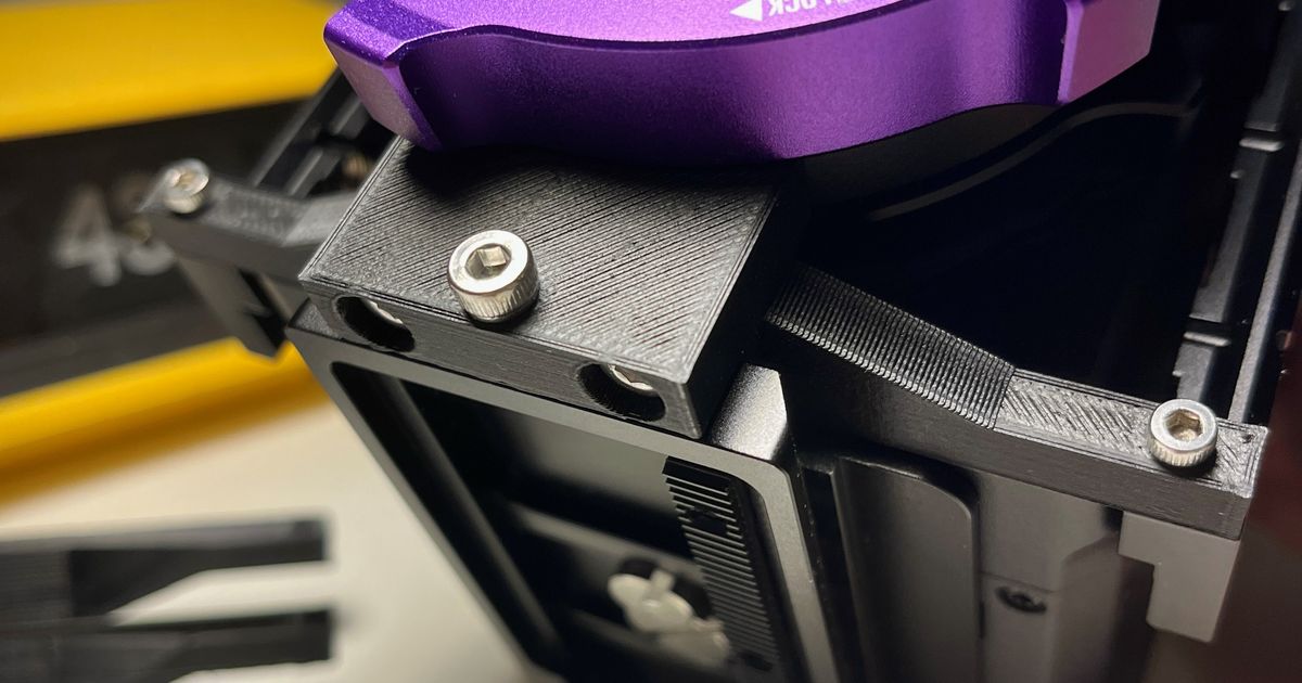 Lens Mount Support - Mofage Poco + Bright Tangerine Komodo Cage by Max ...