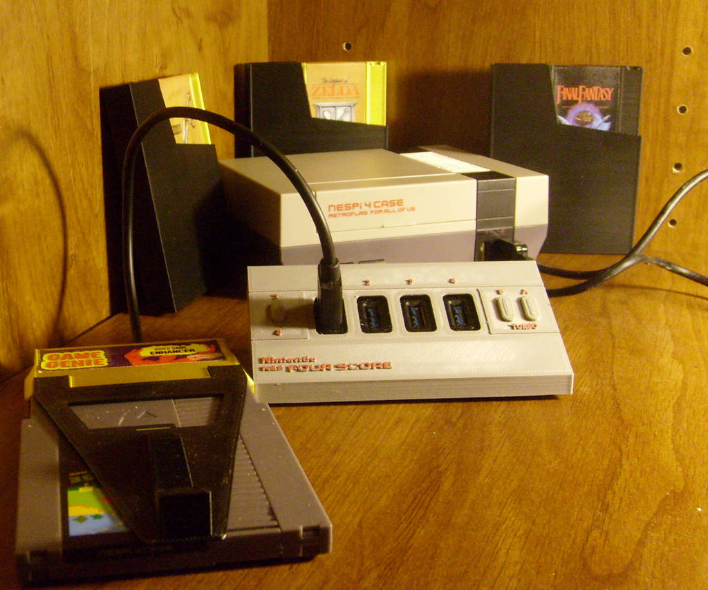 NESPi 4 Game Genie w/SATA to USB Adapter by Eric B. Smith | Download ...