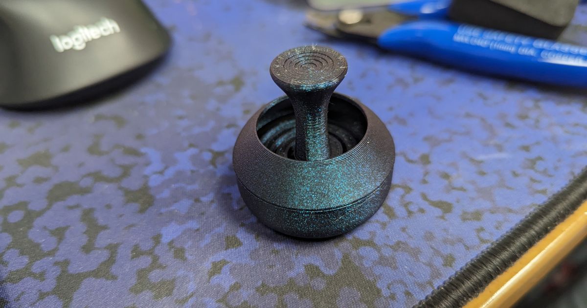 Clicky Joystick Fidget by Collingall | Download free STL model | Printables.com