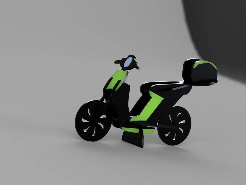 Scooter by Honza | Download free STL model | Printables.com