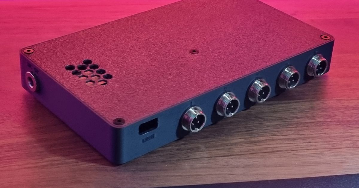 WLED gx12 controller box by LutraVulgaris | Download free STL model ...