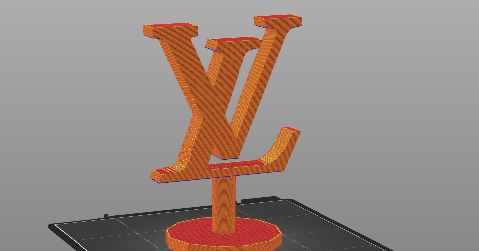 Loui Vuitton Pedestal by Alex3DPrints | Download free STL model ...