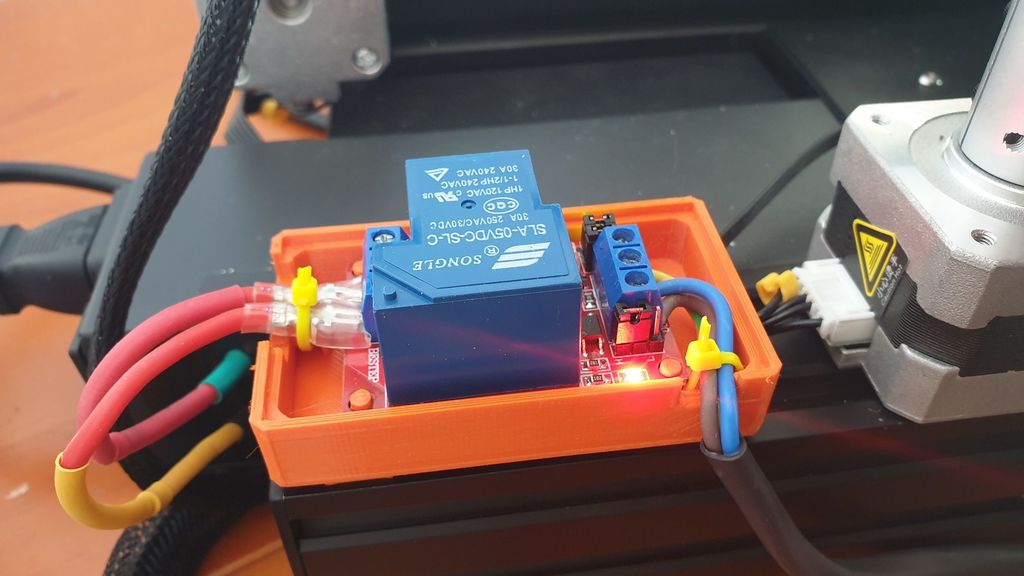 Ender 3 V2 30Amp Relay Enclosure by ARt | Download free STL model | Printables.com