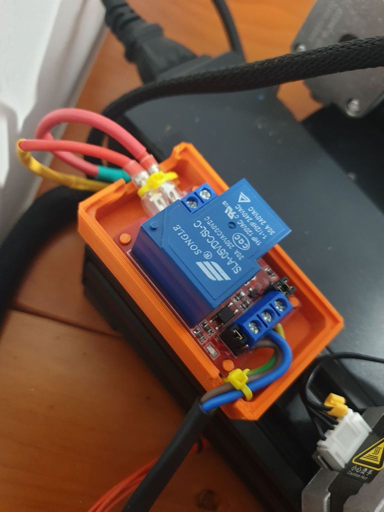 Ender 3 V2 30Amp Relay Enclosure by ARt | Download free STL model | Printables.com