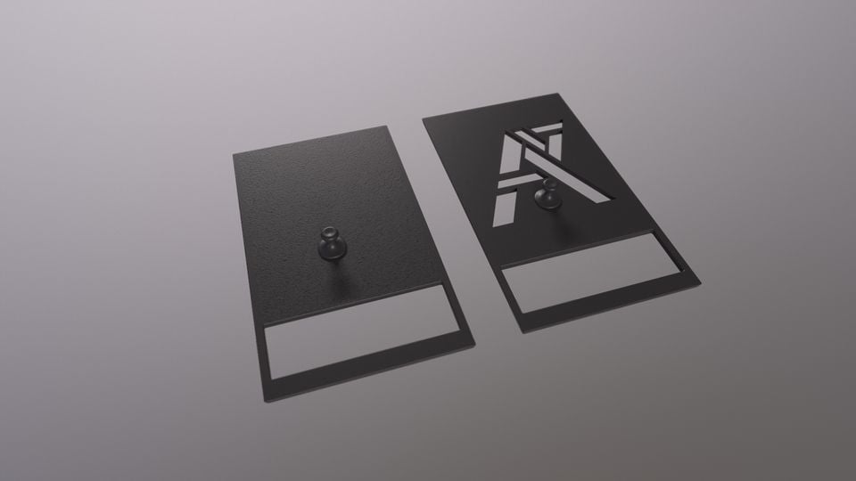 Ender 3 V2 screen Faceplate by ARt | Download free STL model ...