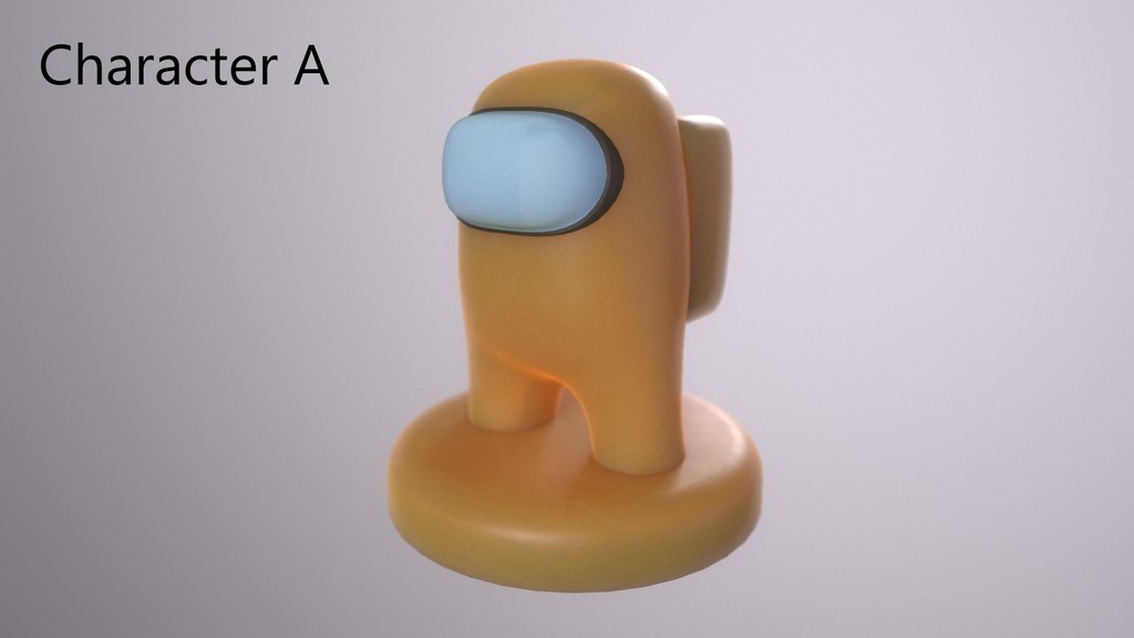 Among Us Mini - Customizable Character with Mandalorian Hat by ARt ...