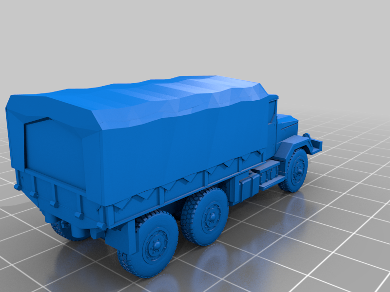 1-100 Canadian M35 MLVW Cargo w/winch by bonzai000 | Download free STL ...