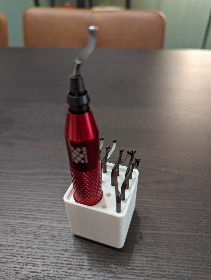 Gridfinity Deburring Tool Holder - AFA BS1010 Blades by Curtis B | Download free STL model ...