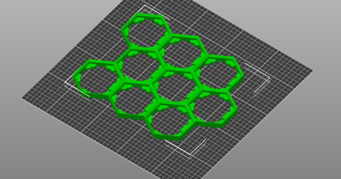 Hextraction 5x15 Board for smaller build plates by SGMedi | Download ...