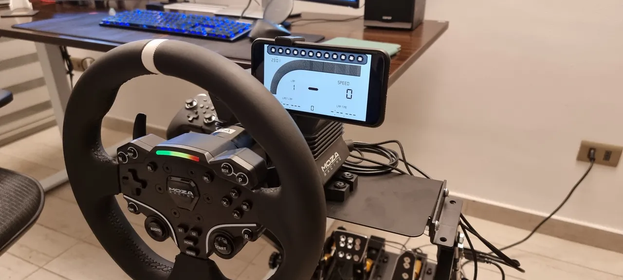 Moza R5 - Dashboard Phone Holder by Danioki | Download free STL model ...