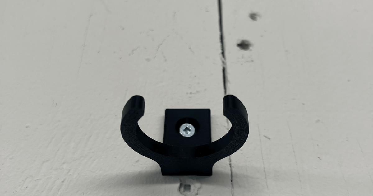 Round Rake Hanger by Panache_ | Download free STL model | Printables.com