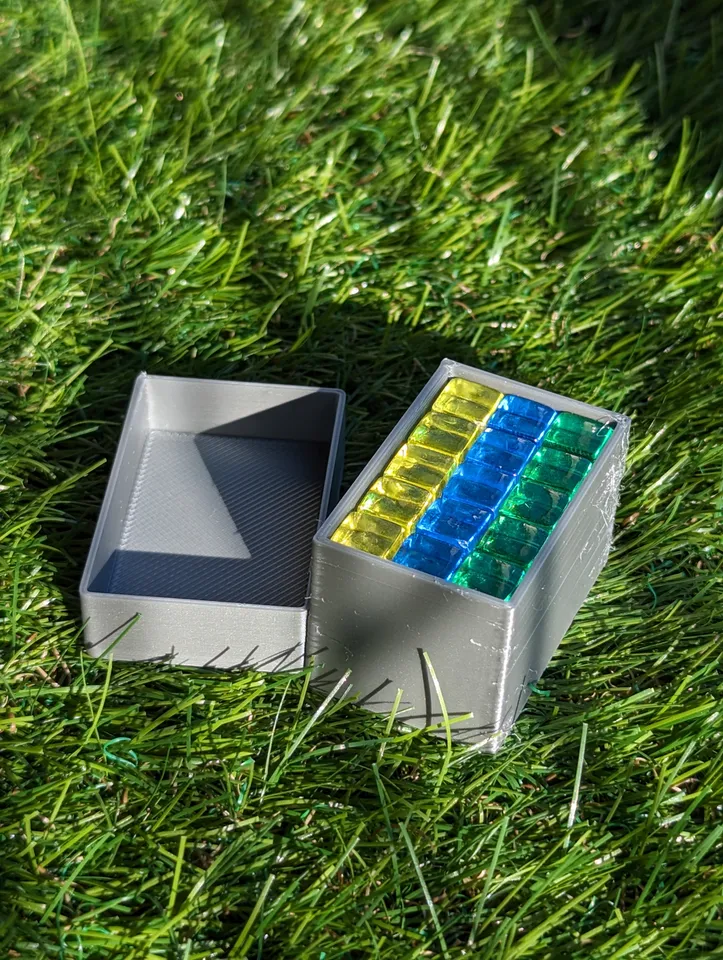 Space Base Organizer w/ Card Alignment Helpers and Magnetic Cube ...